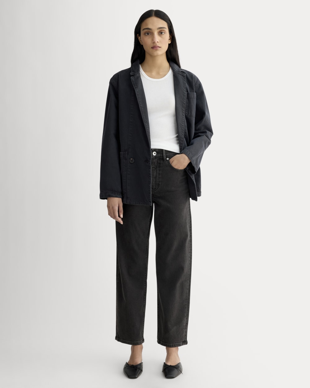 EVERLANE EVERLANE Way-High® Jean 2.0 Straight Leg Jeans